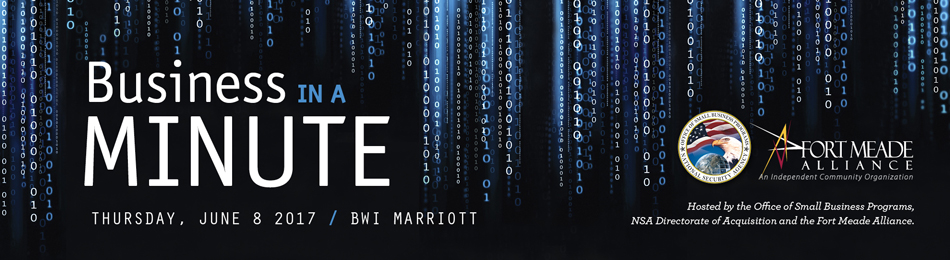 Welcome | 2017 Business in a Minute with the NSA